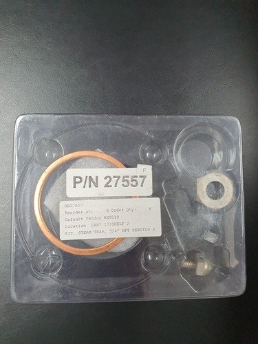 GETINGE / CASTLE Steam Trap 3/4 Rebuild Kit, New, P/N: 27557 | eBay