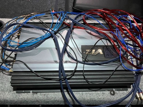 Alpine MRV-F407 4-Channel Power Car Amp Amplifier 4/3/2ch BPF 11 - 16V ...