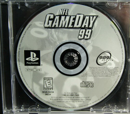 NFL Gameday 99 for Sony Playstation 1 PS1 PSX 711719423423| eBay