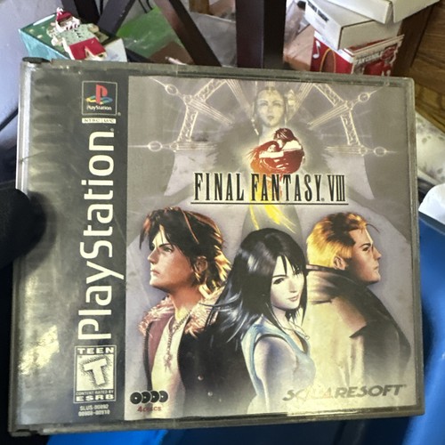 Final Fantasy VIII FF8 - Sony PlayStation 1 PS1 NTSC U/C Used Tested ...