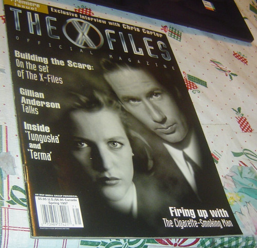 1997 Vol 1 No 1 The X Files Magazine, Premiere Issue, VG Cond | eBay