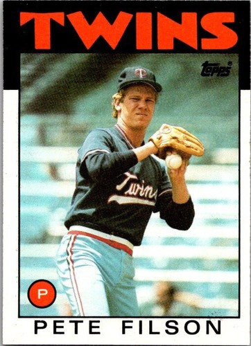 1986 Topps #122 Pete Filson | eBay