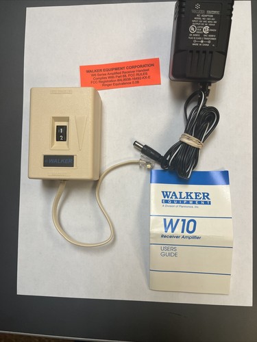 Walker Equipment Clarity Receiver Amplifier Phone Line (Model: W10) | eBay