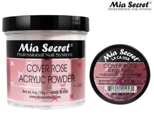 Mia Secret Professional Acrylic Nail Powder -Cover Rose Acrylic-Size ...
