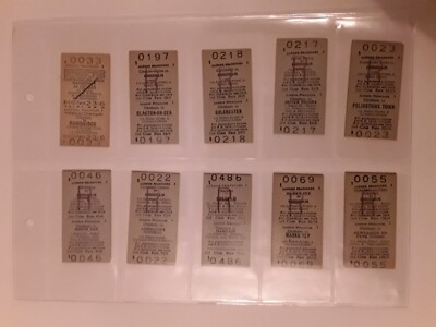 old railway tickets products for sale | eBay UK