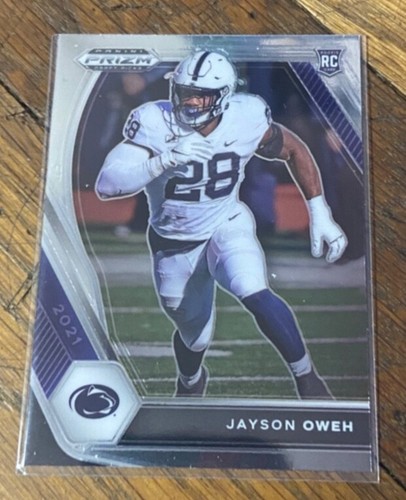 2021 Panini Prizm Draft Picks Jayson Owen Rookie Penn State Nittany ...