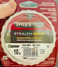 Spiderwire Braided Fishing Lines & Leaders 10 lb Line Weight Fishing ...