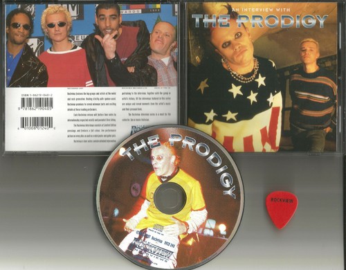 THE PRODIGY Interview PICTURE DISC w/ GUITAR PIC & POSTER LIMITED CD ...