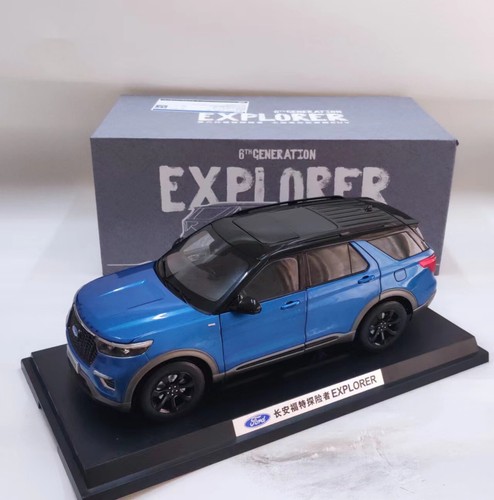 1/18 Ford EXPLORER 2021 Diecast Metal Model Car China Ford Dealer model ...