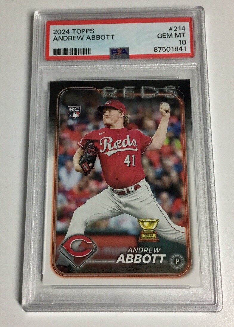 Andrew Abbott 2024 Topps #214 Base Price Guide - Sports Card Investor