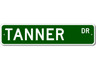 KIRKLAND Drive Custom Street Sign Personalized Last Name Aluminum Metal ...