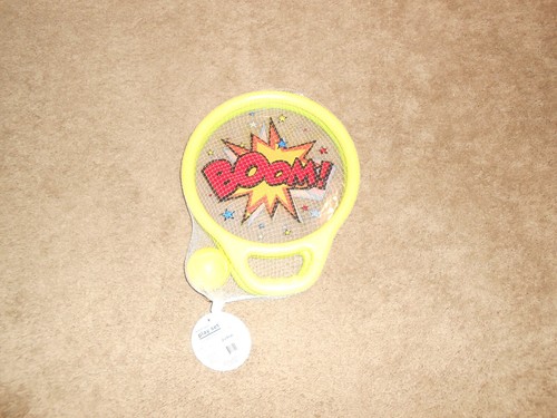 Boom Disc Play Set Included: 2 Boom Discs 1 ball, Red & Blue, 12" long ...
