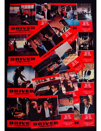 Fotobusta Driver L'Imprendibile Car Ryan O'Neal Bruce Dern Adjan ...