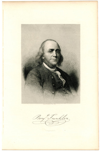 BENJAMIN FRANKLIN, Declaration of Independence Signer/Patriot ...
