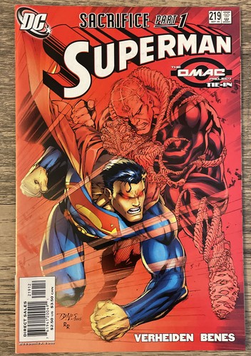 Superman #219 DC Comics 2005 Sacrifice Part 1 OMAC. C03 | eBay