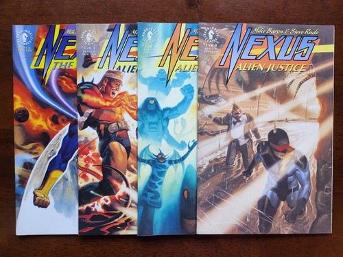 Nexus Alien Justice #1-3 + The Origin (1992 Dark Horse) 4 Issues | eBay