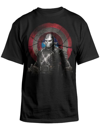 Marvel Captain America Civil War Crossbones Mercenary Graphic T-Shirt ...