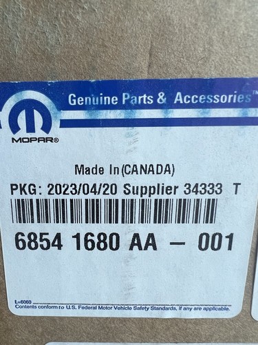 Genuine Mopar Headlamp Right 68541680AA for sale online | eBay