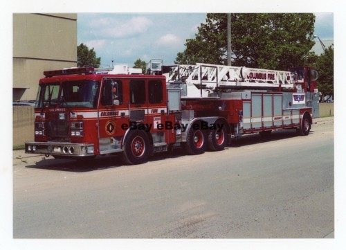 Columbus, OH Ladder 1 1997 Simon Duplex/LTI Fire Truck Photo | eBay