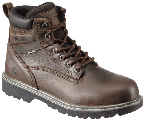 Wolverine W10633 Floorhand Waterproof Steel Toe Work Boots for Men ...