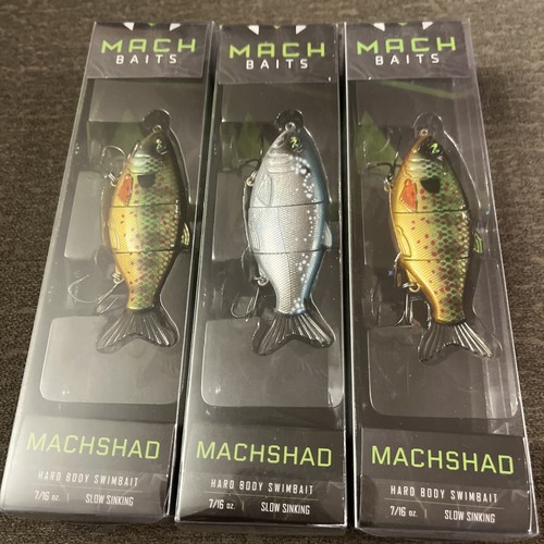 Mach baits machshad Hard Body swimbait 7/16 slow sink Killer Gill Sexy ...