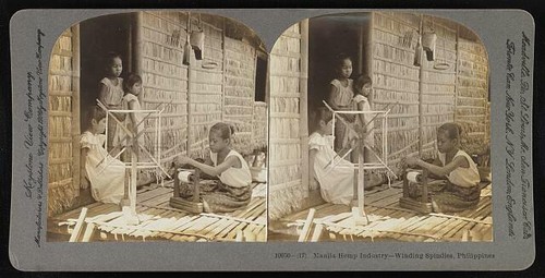 Photo:Manila hemp industry - winding spindles, Philippines, 1906 | eBay