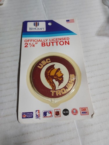 Lot of 2 USC Trojan Buttons,New Sealed. | eBay