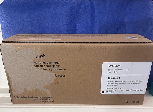 HP W9250MC Genuine Black Managed LaserJet Toner for sale online | eBay