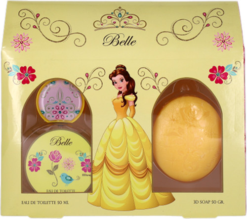 Princess Belle By Disney For Women Set: Eau de Toilette+ Soap 1.7oz+1 ...