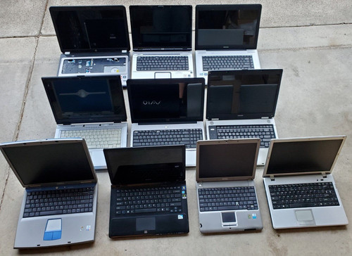 Lot of 5 Untested Salvage Laptops | Many Brands | Modern and Vintage | eBay