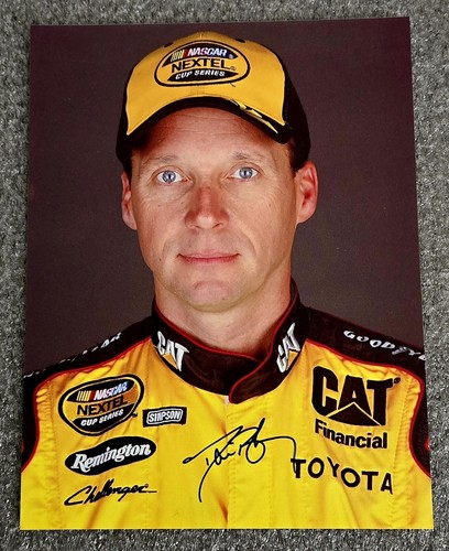 DAVE BLANEY SIGNED 8.5" X 11" CATAPILLER RCR NASCAR DB04 | eBay