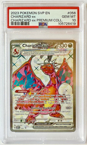 PSA 10 SVP EN Charizard ex 056 - 2023 SV Scarlet & Violet Promo Premium ...