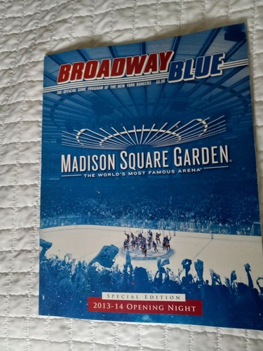 2013-2014 Broadway Blue Opening Night Special Edition Program | eBay