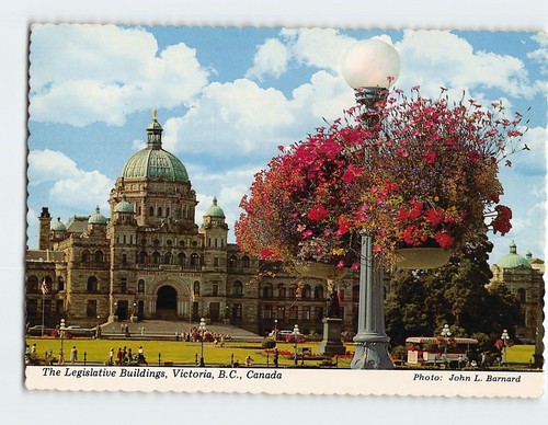 Postcard The Legislative Building, Victoria, Canada | eBay UK