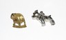 Vintage Mack Truck Bull Dog Bulldog Brass Lapel Pin Pinback set 1980s ...