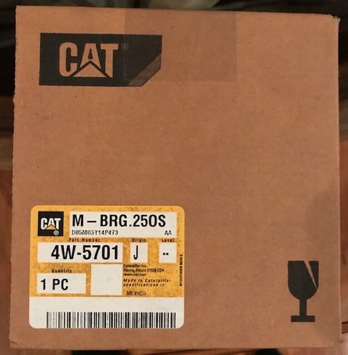 OEM Caterpillar 4W-5701 Main Bearing .63 mm, Cat 6N4169, Cat 8N5425 ...