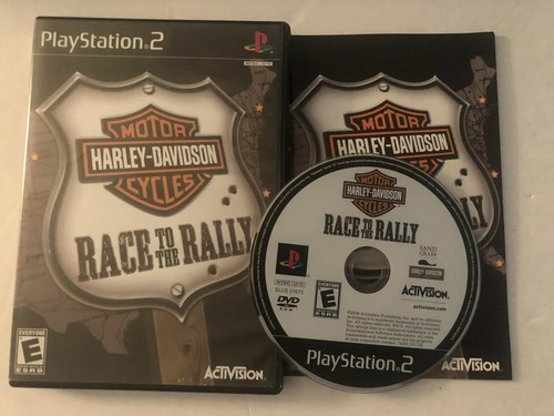 Harley-Davison Motor Cycles Race to Rally PS2 Playstation 2 Video Game ...