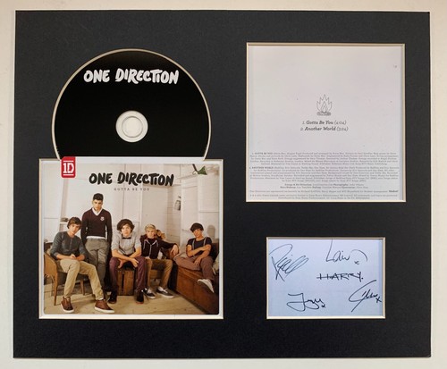 ONE DIRECTION - Signed Autographed - GOTTA BE YOU - Album Display | eBay