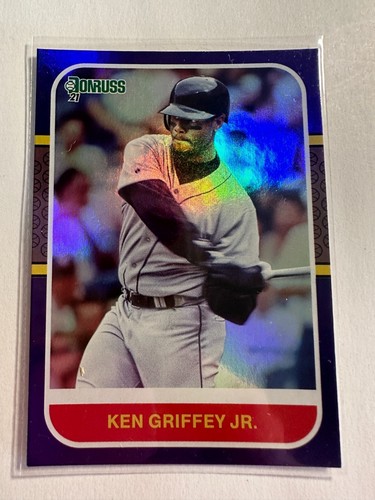 K92,404 - 2021 Donruss Holo Purple #235 Ken Griffey Jr. RETRO | eBay