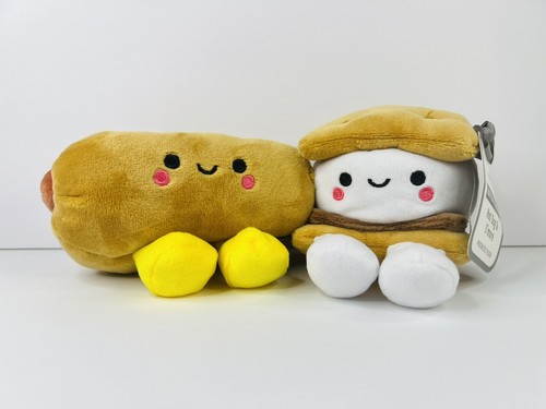Hallmark Better Together Magnetic Plush Stuffy Set Hot Dog & S’mores ...