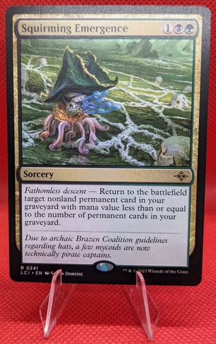 MTG Squirming Emergence LCI MTG 241 RARE M/NM | eBay