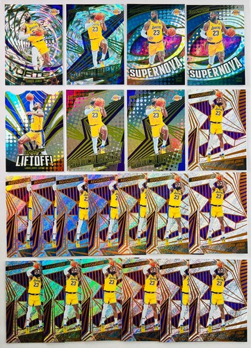 2023-24 REVOLUTION Lebron James Supernova Vortex Fractal Liftoff Base ...
