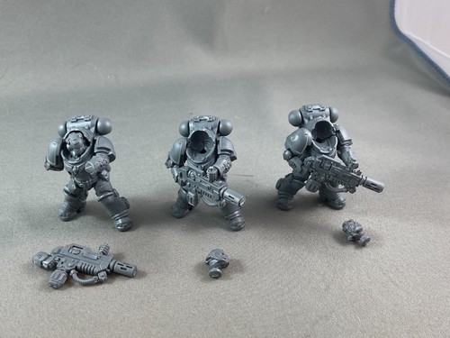 3x Eradicators Melta Guns Gravis Armour Primaris Space Marines ...