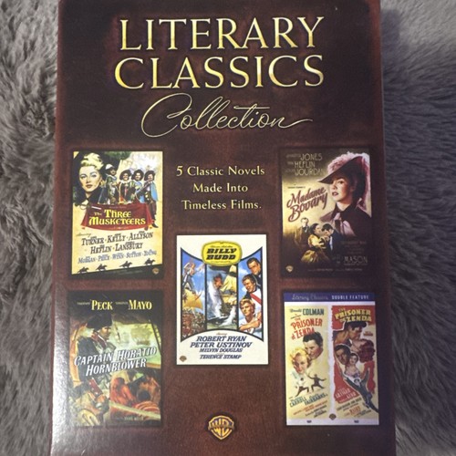 LITERARY CLASSICS COLLECTION * 5-DVD BOX SET (5 classic novels made ...