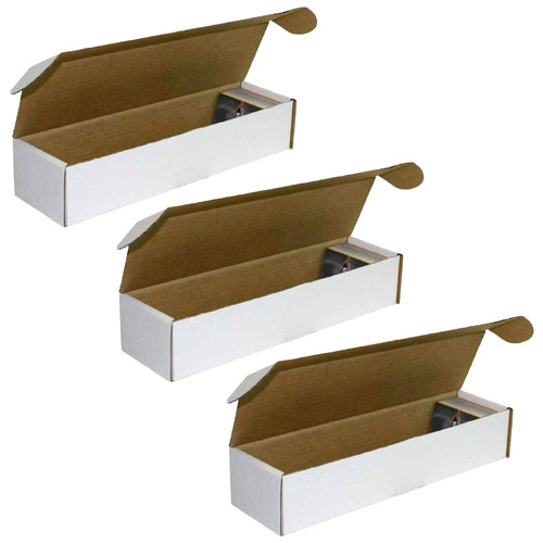 BCW 3-Pack 800-count • Trading Card Storage Box • Woodhaven Trading ...