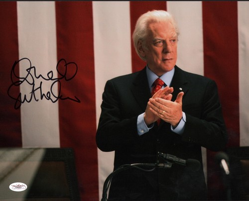 Donald Sutherland Signed 11x14 Photo Commander in Chief JSA | eBay