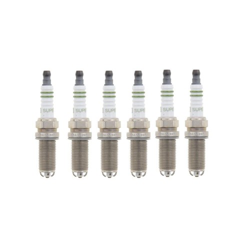 Bosch Nickel Set of 6 Spark Plugs 1mm Gap For Porsche H6 V6 StdAsp GAS ...