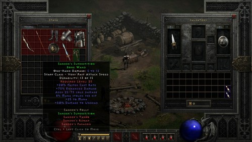 Diablo 2 Resurrected - Sander's Superstition Wand D2R PC | eBay