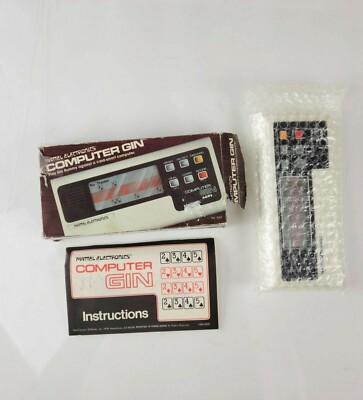 Computer Gin Mattel (1979) Retro Handheld Games