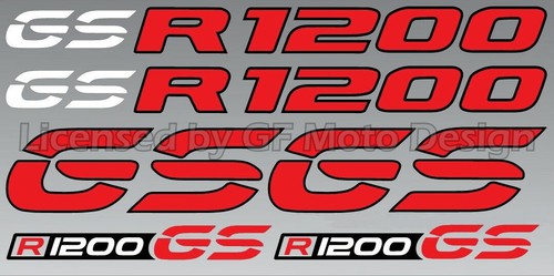 Adventure Top Case red R1200GS Fairing Stickers Decals BMW R1200 GS | eBay